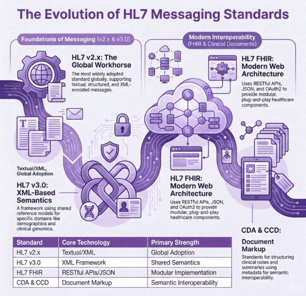 What Is HL7? Healthcare Interoperability Standards Explained: v2, v3 ...