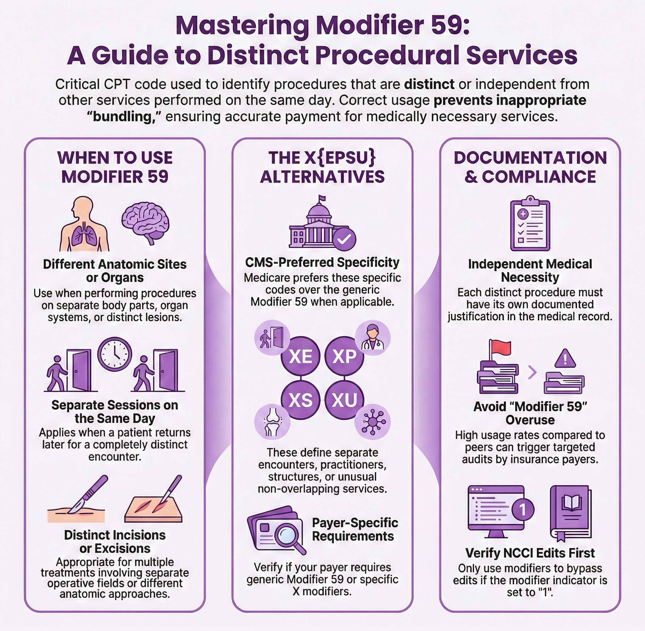 modifier-59-guide-infographic | Medwave